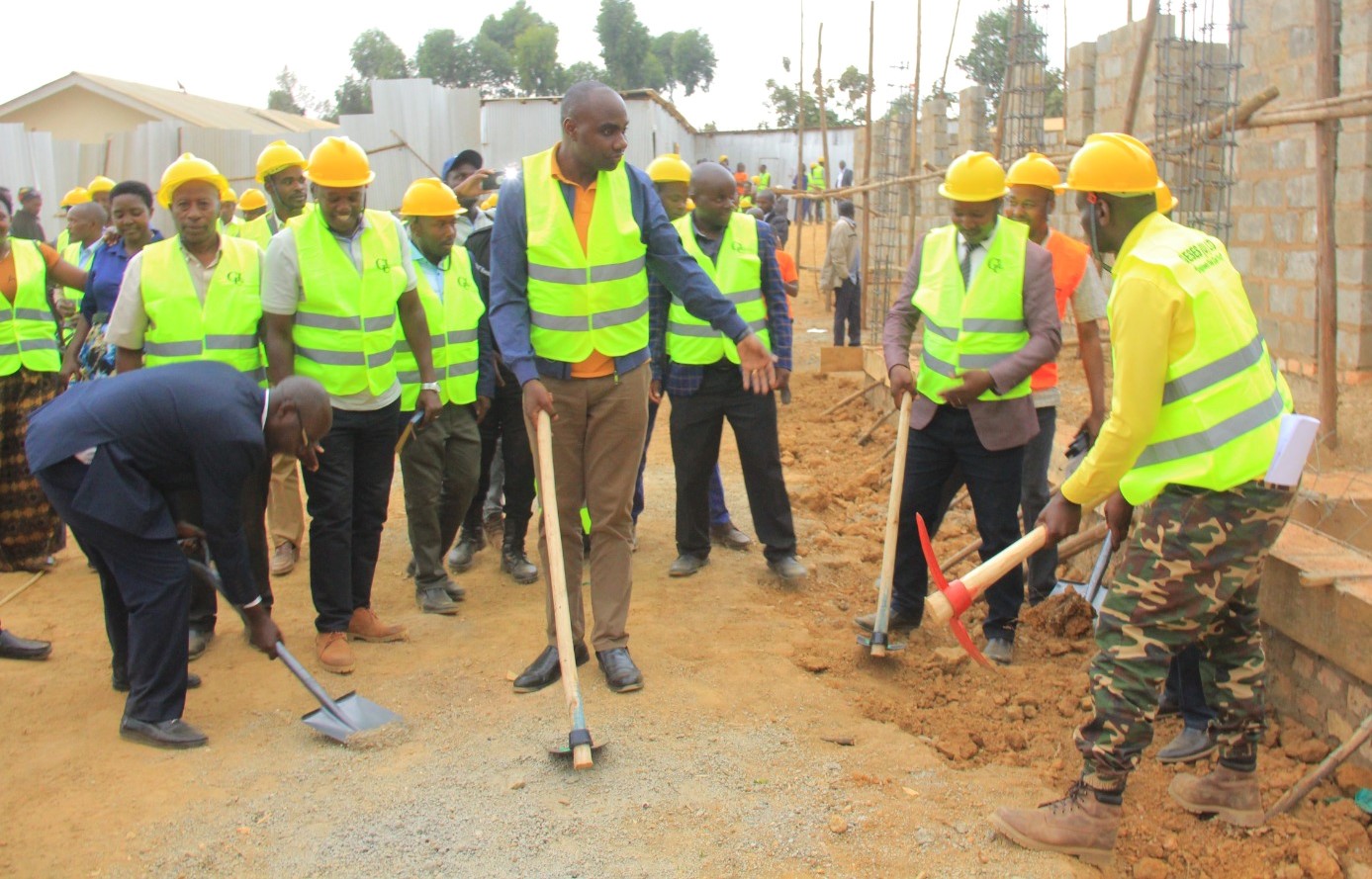 Minister Musasizi Launches Construction of Kibuzigye Seed Secondary ...