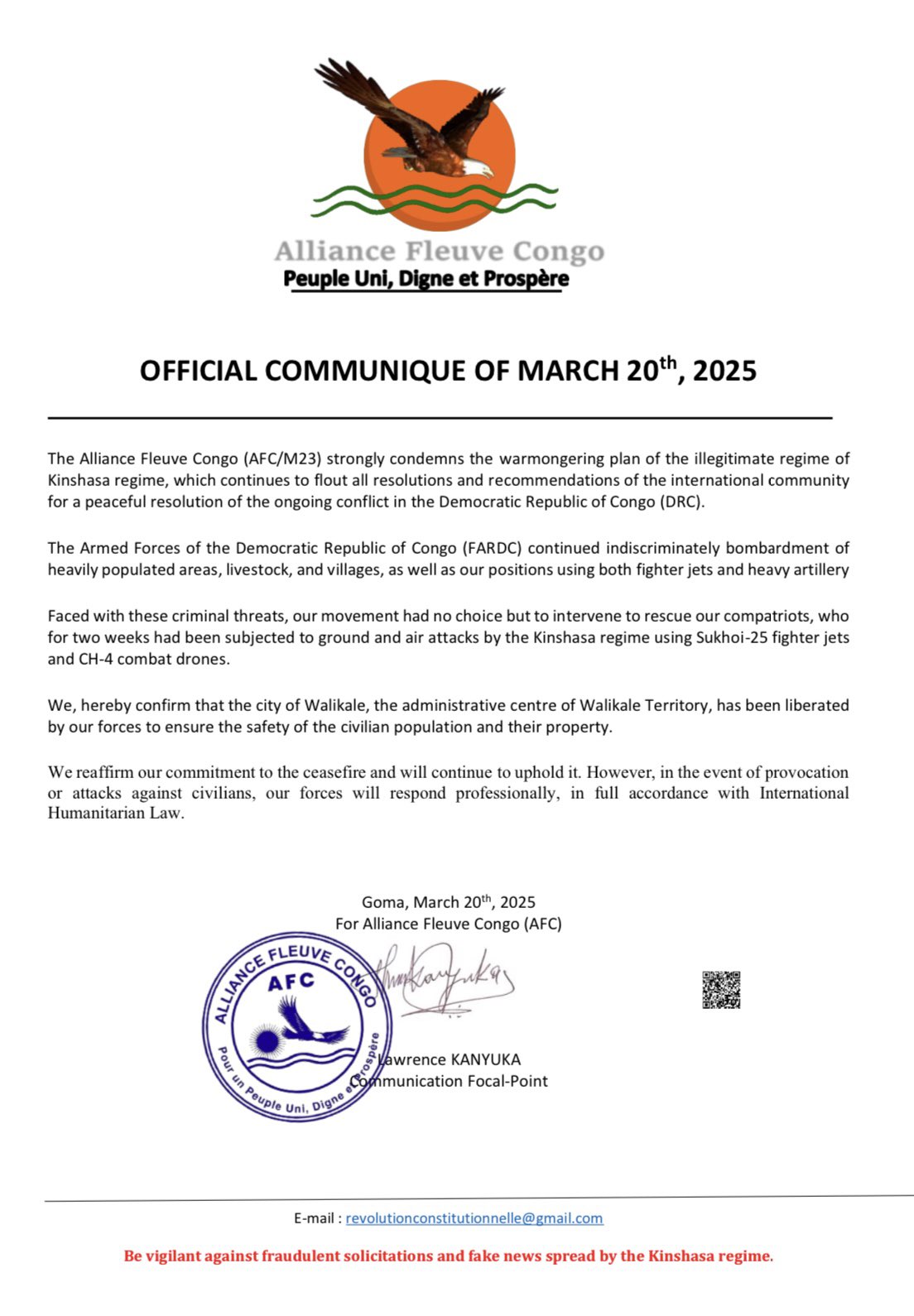 M23 rebels capture key town of Walikale in eastern DR Congo | The ...